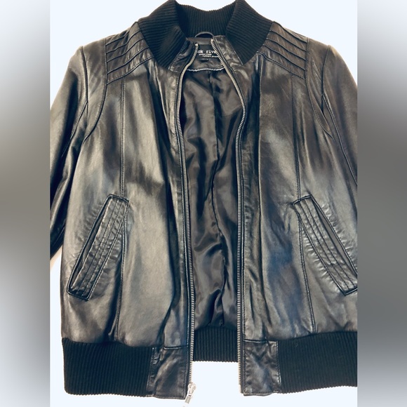Black Rivet | Jackets & Coats | Black Rivet Leather Jacket | Poshmark
